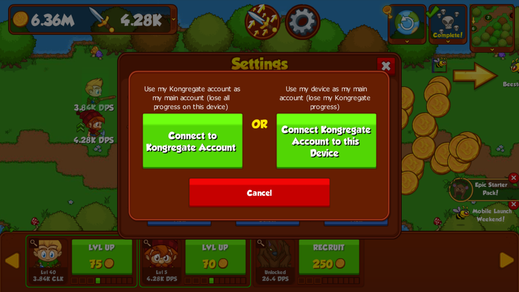 Codename Entertainment : Idle Mobile Linking FAQ